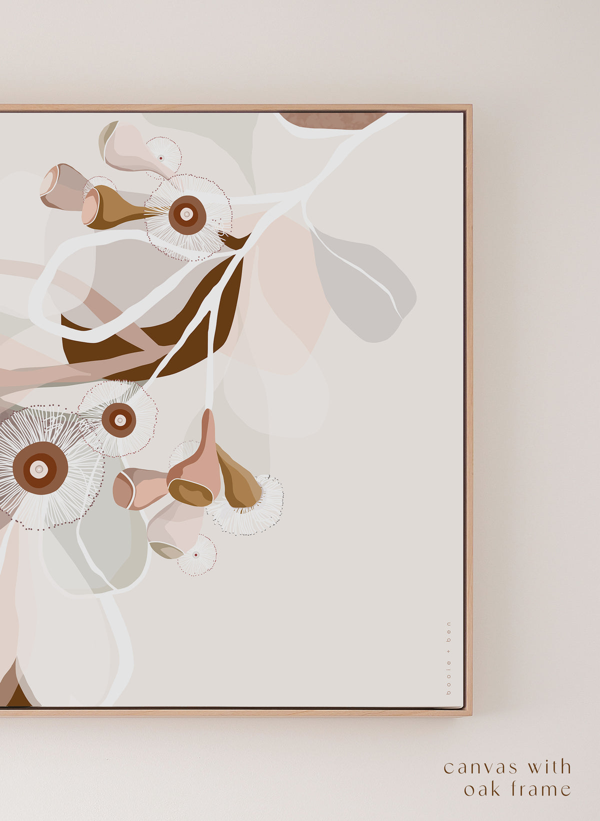 EUCALYPT BLOOM 2 ~ TERRACOTTA | booie and ben